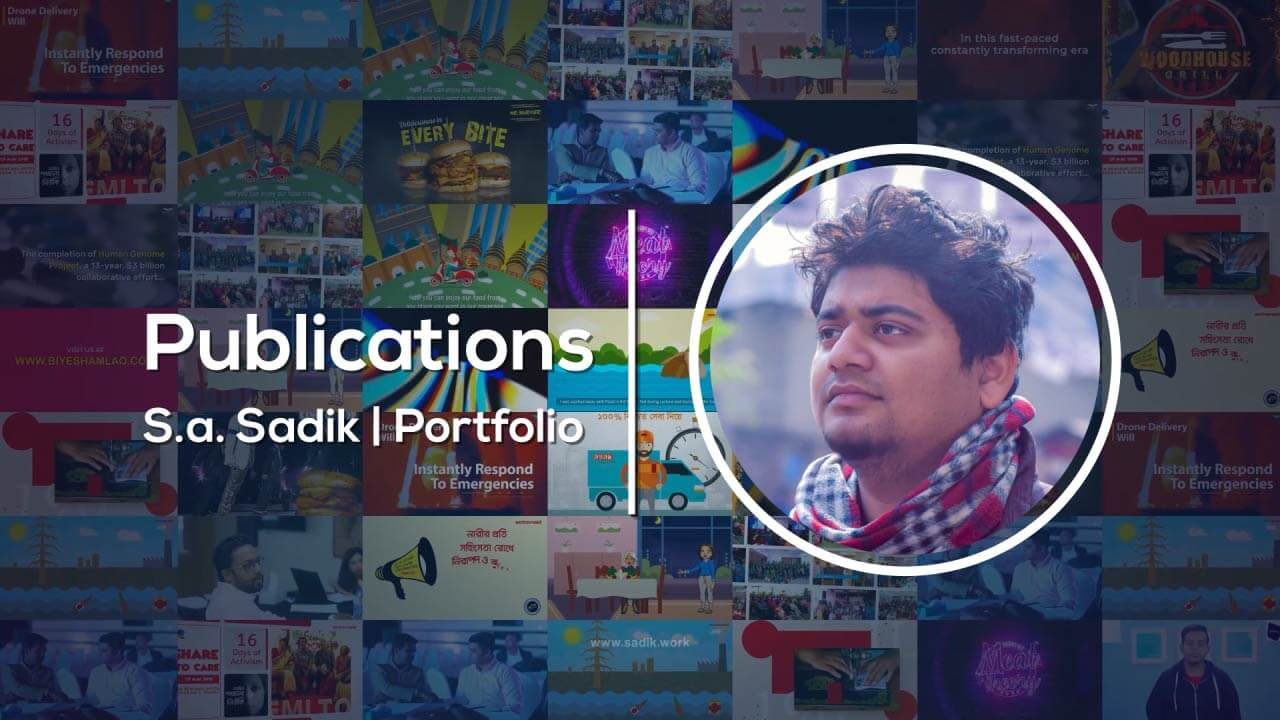 Publications - S.a. Sadik | Portfolio